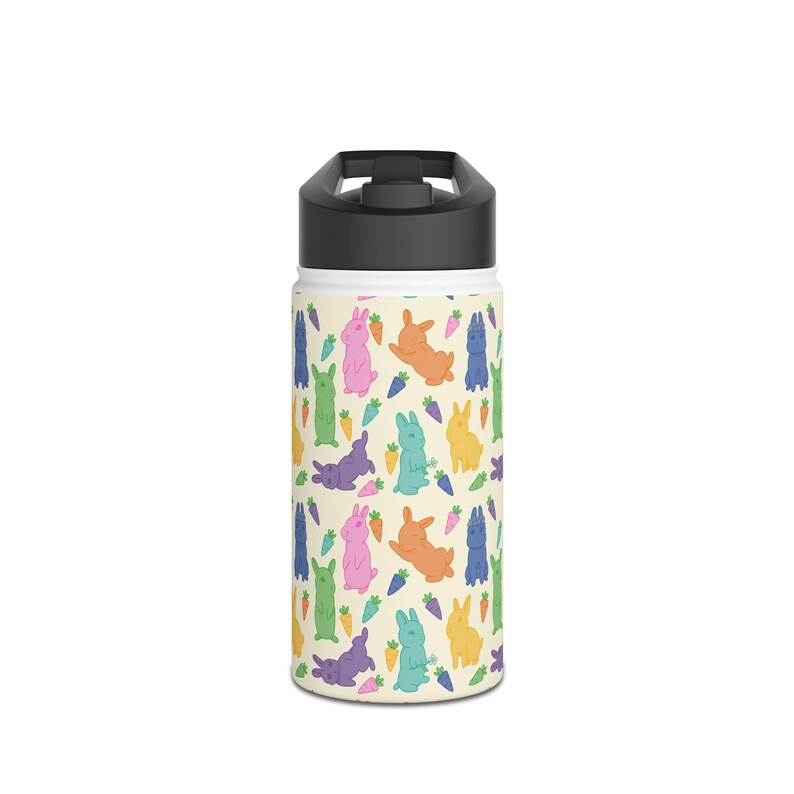 Bunny Water Bottle - Etsy