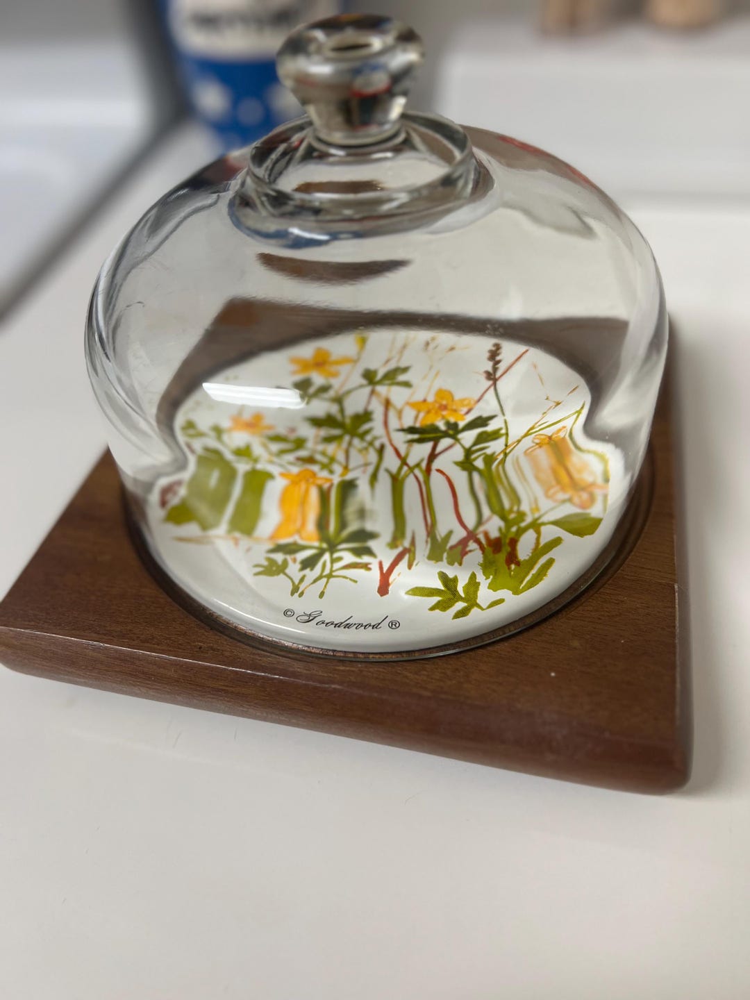 1970s Vintage Cheese Cracker Display Tray - Philippines Ceramic Server ...