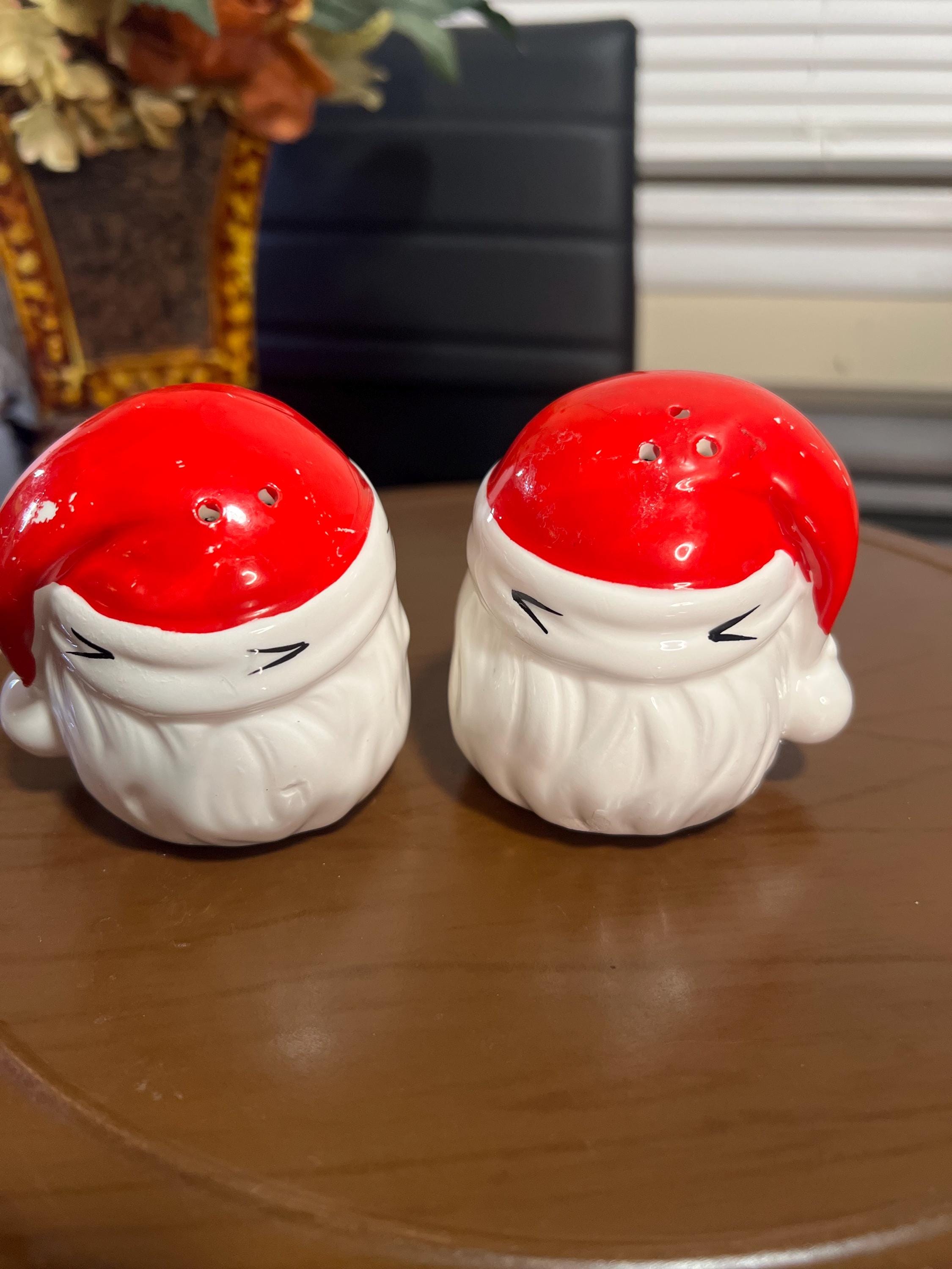 Santa Klaus Salt and Pepper Shakers Holt Howard Style Vintage 1960s - Etsy