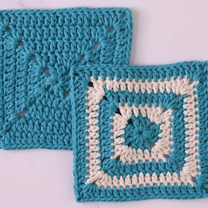 Solid Granny Square Pattern, No Gaps Granny Square, Granny Square ...