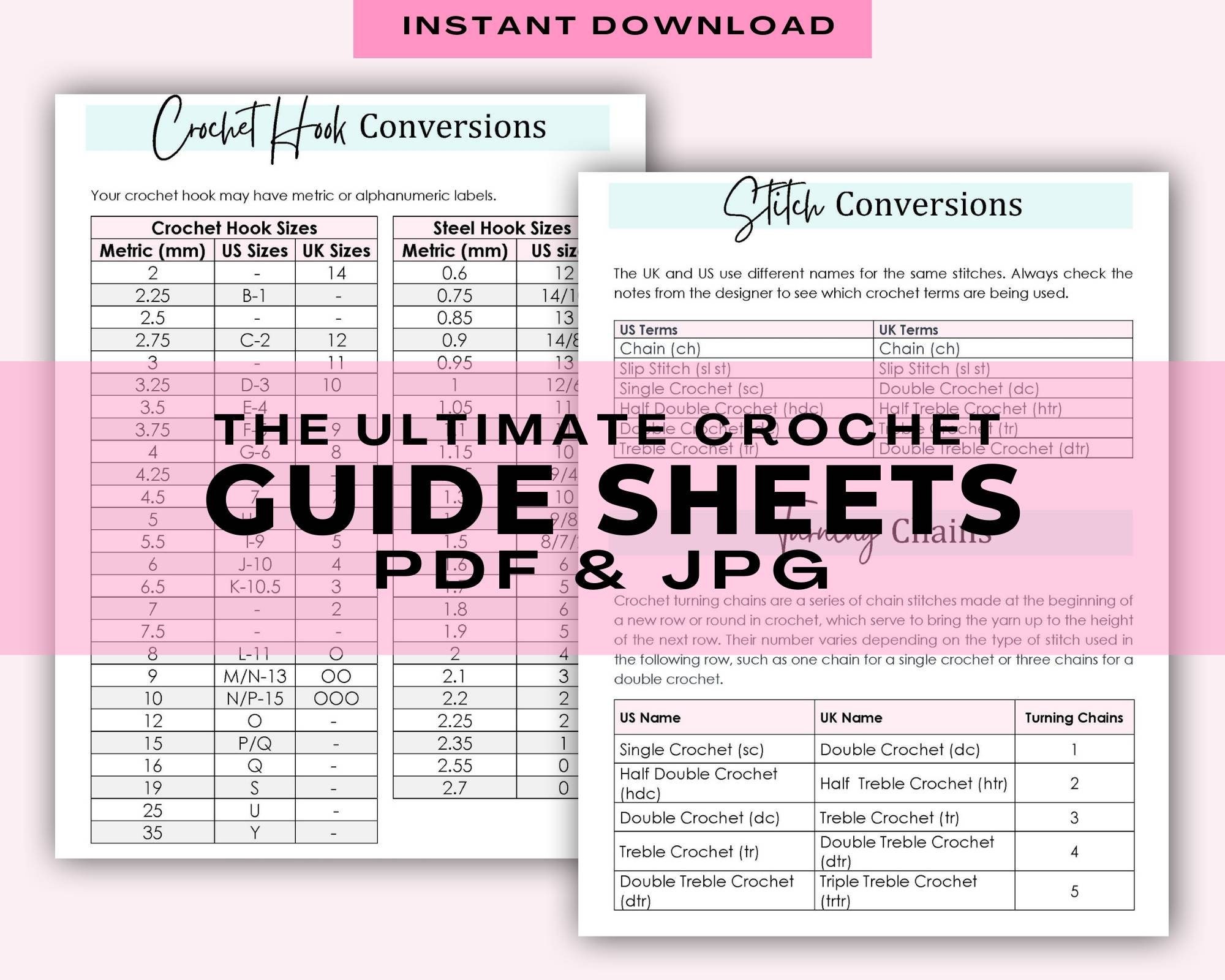 Crochet Reference Sheets, Crochet Cheat Sheets, Crochet Guide, Tags ... Crochet Reference Sheets, Crochet Cheat Sheets, Crochet Guide, Tags ...