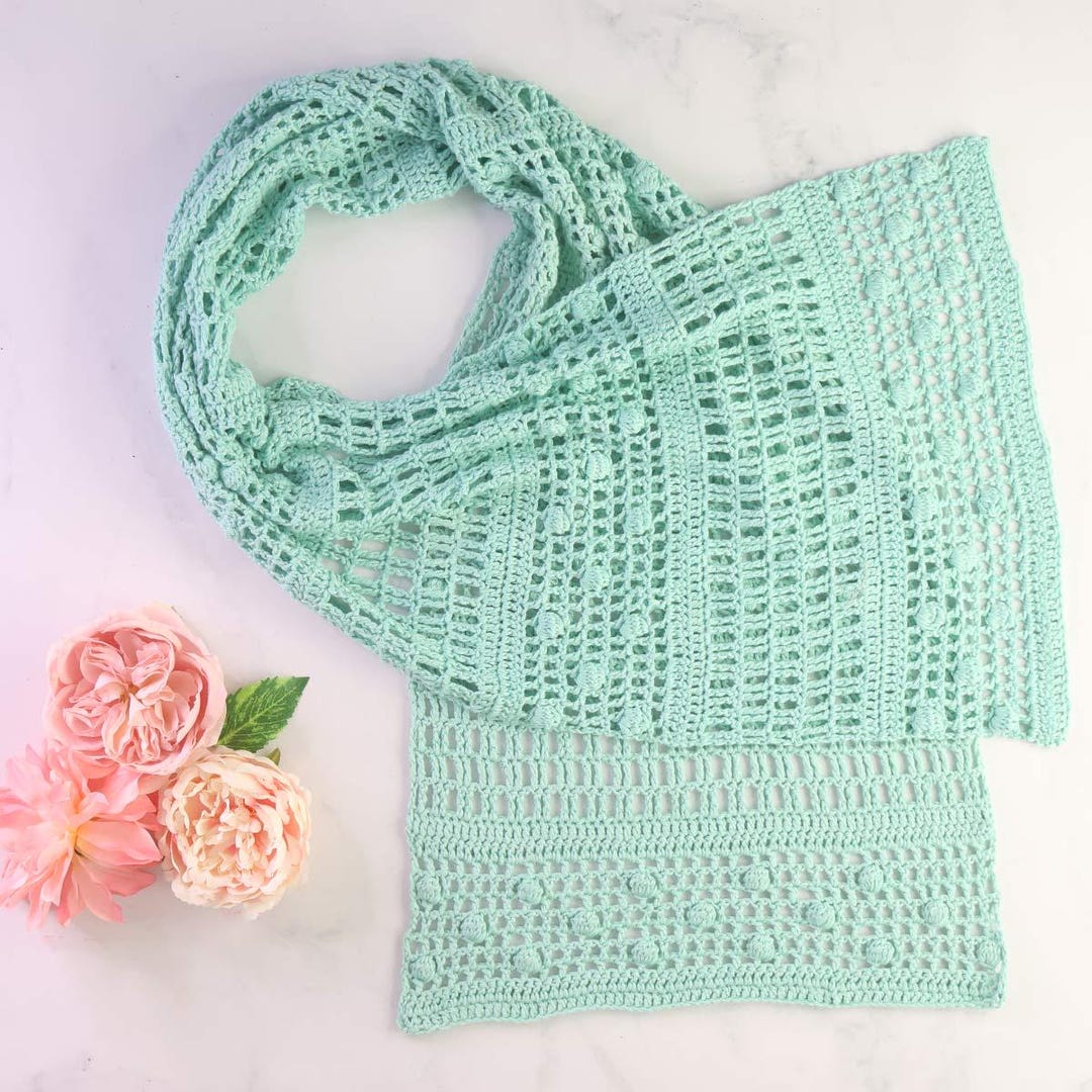 Summerwrap Crochet Pattern, Shawl Crochet Pattern | Summer Shawl ...
