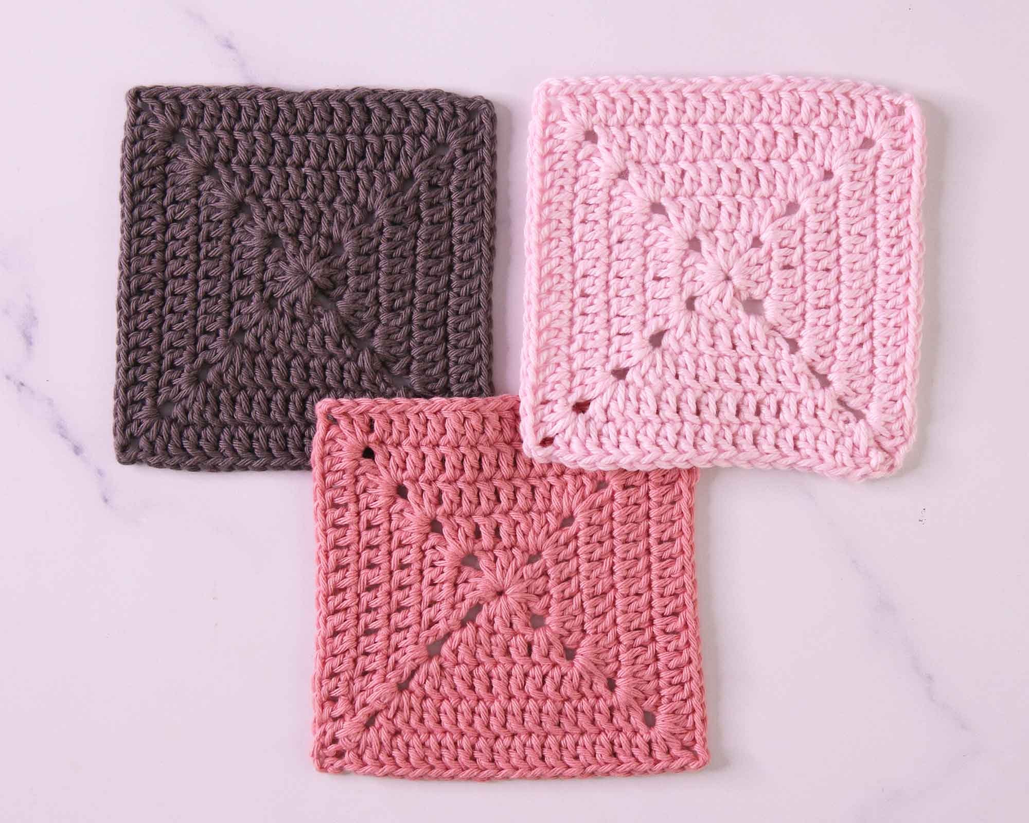 Solid Granny Square Pattern, No Gaps Granny Square, Granny Square ...