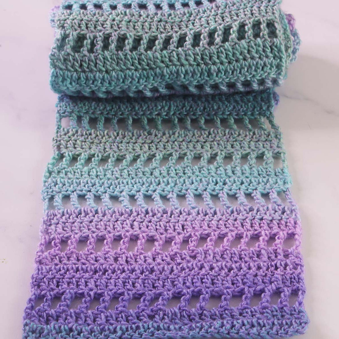 Crochet Scarf Pattern, Easy Scarf Crochet Pattern, Beginner, Easy ...