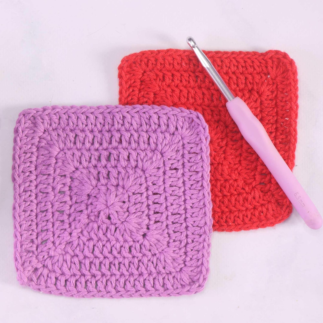 Solid Granny Square Pattern, No Gaps Granny Square, Granny Square ...