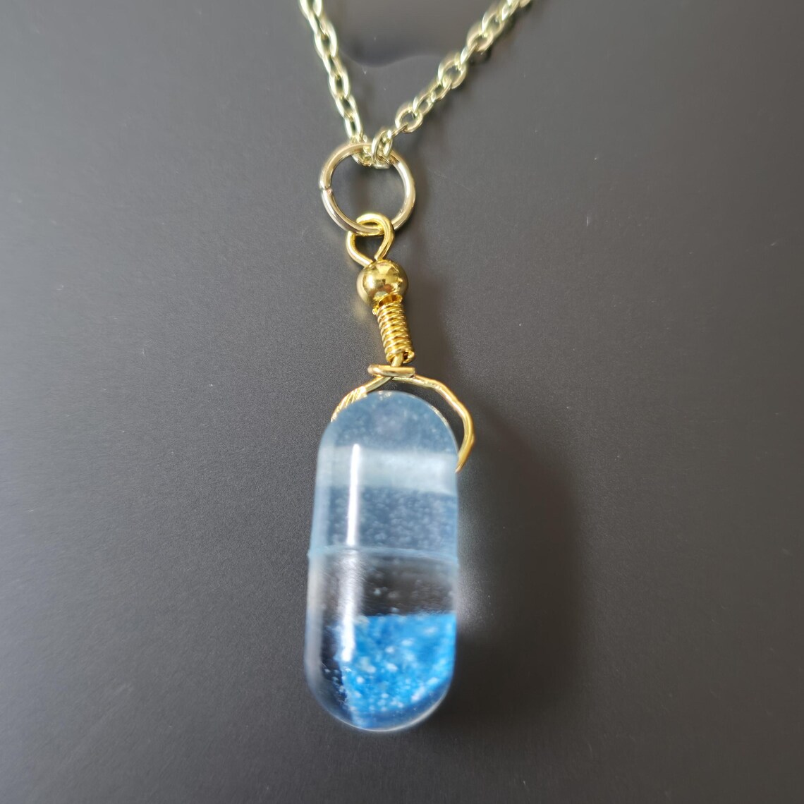 Prescription Pill Capsule Pendant Necklace - Unique Jewelry for Mental ...