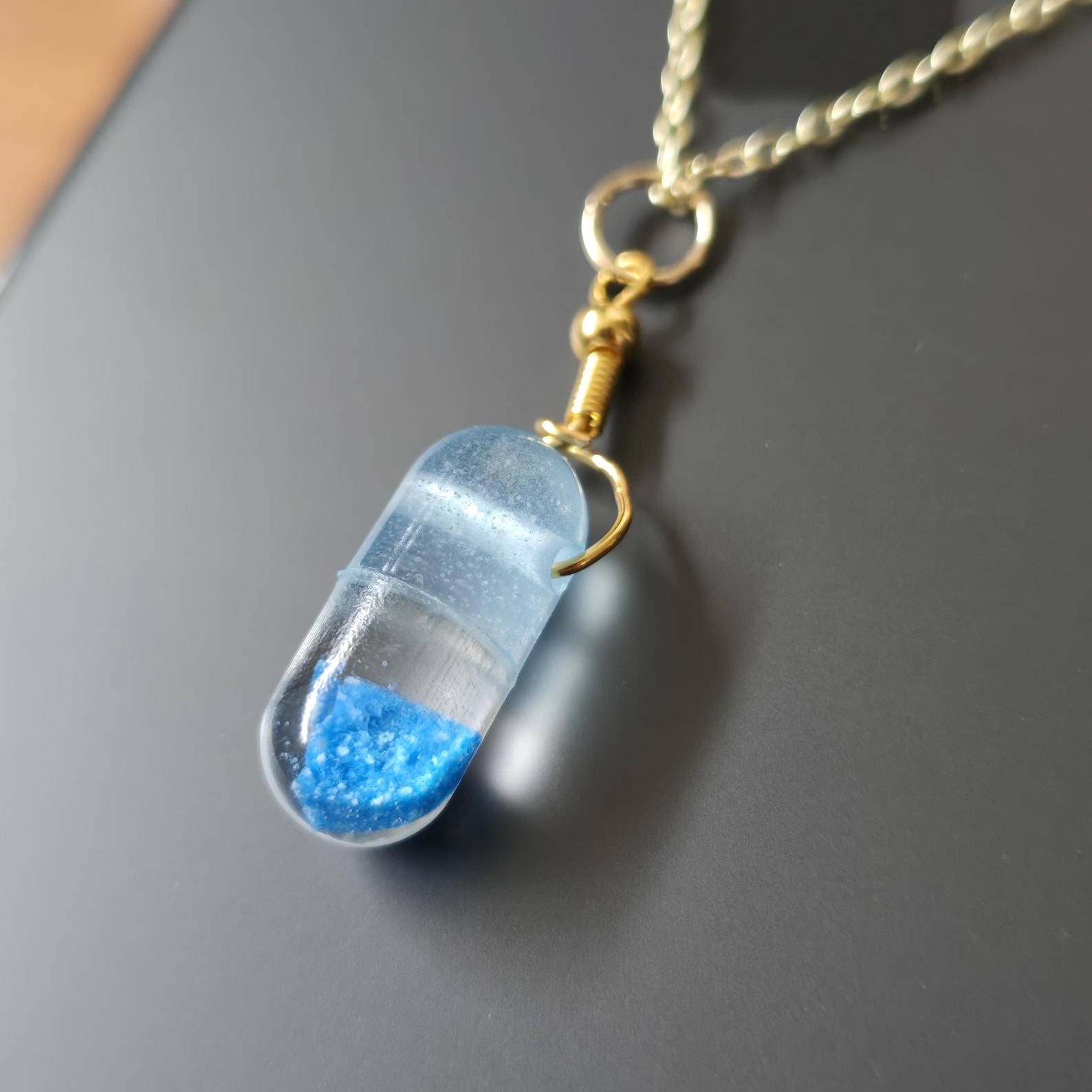 Prescription Pill Capsule Pendant Necklace - Unique Jewelry for Mental ...