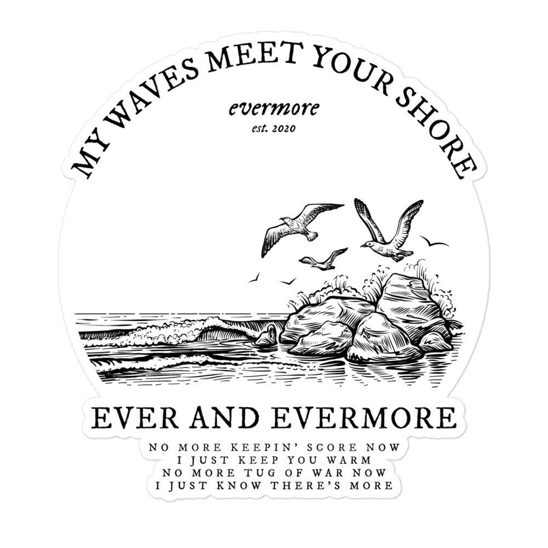 Long Story Short From Evermore Album Souvenir Merchandise Kiss-cut ...