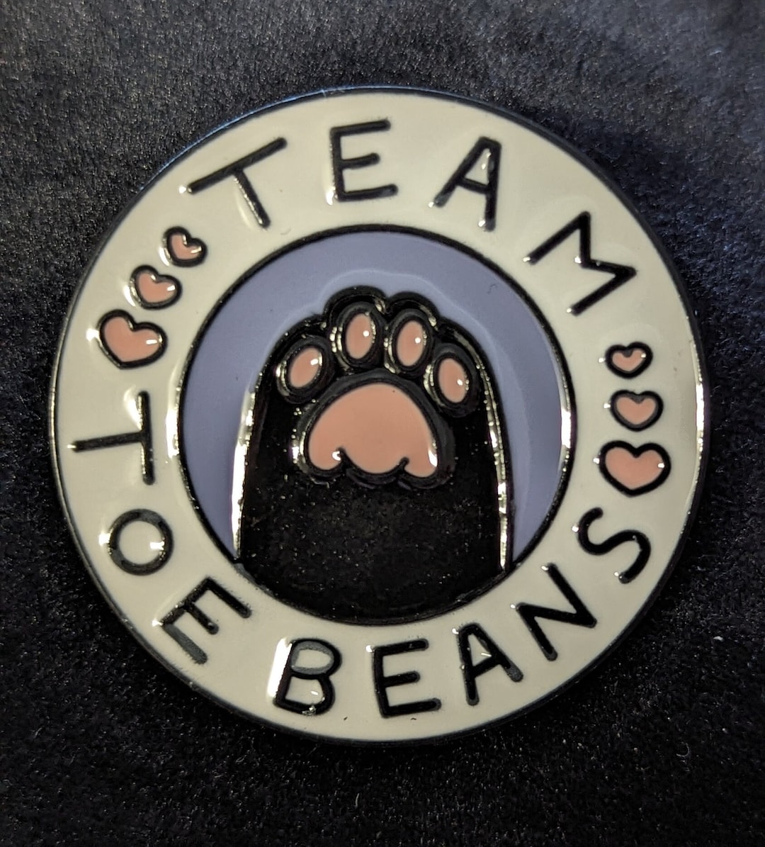 Team Toe Beans Enamel Pin - Etsy