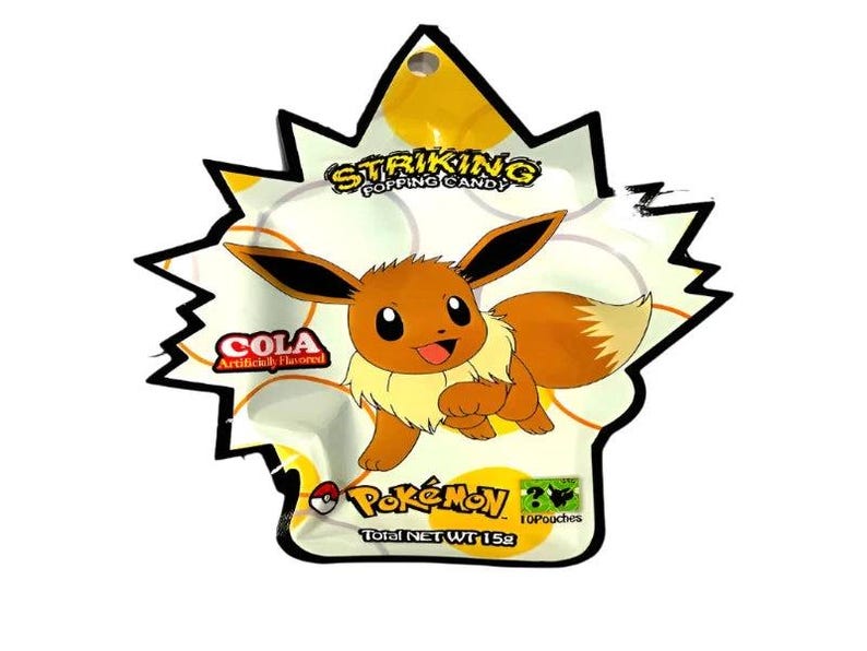 Korea Pokémon Edition Eve Popping Candy Cola - Etsy