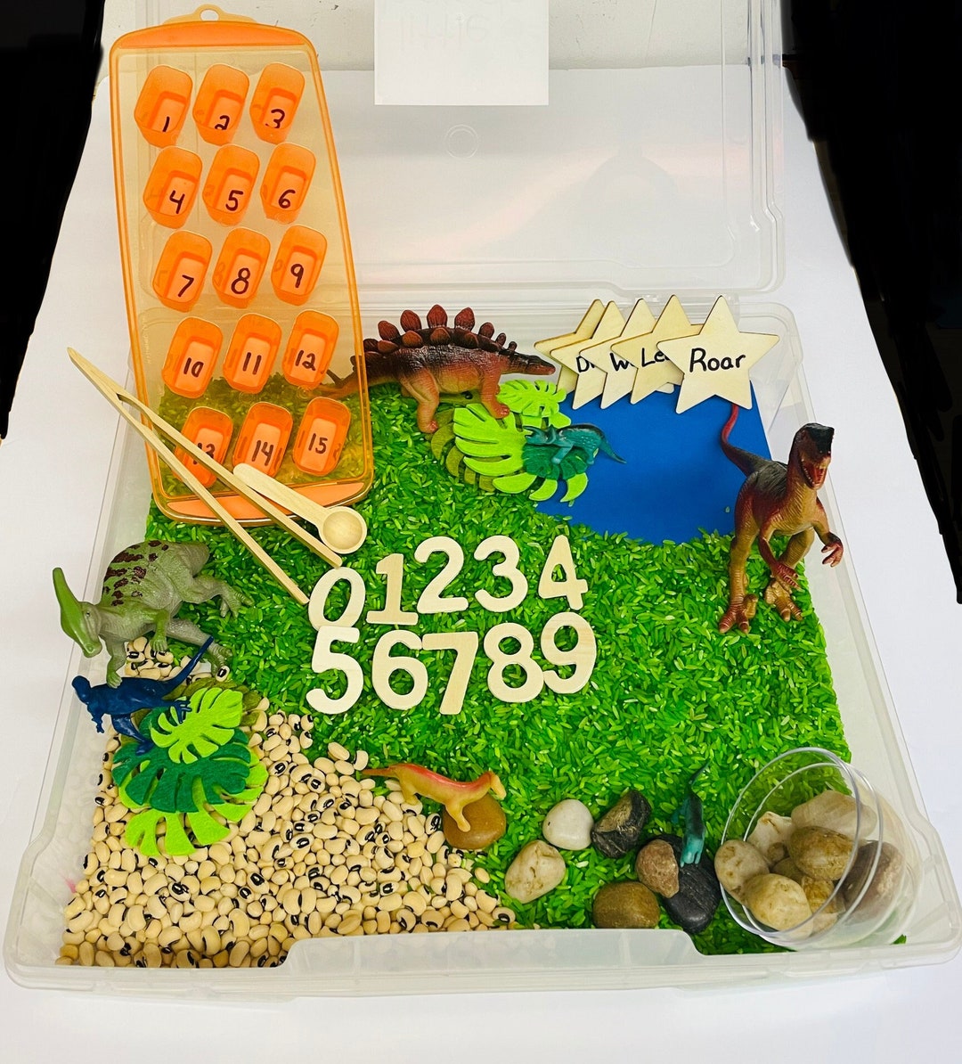Dinosaur Sensory Bin - Etsy