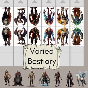 7000 RPG Easily Printable Tabletop Miniatures Printable Tokens Dnd Mini ...