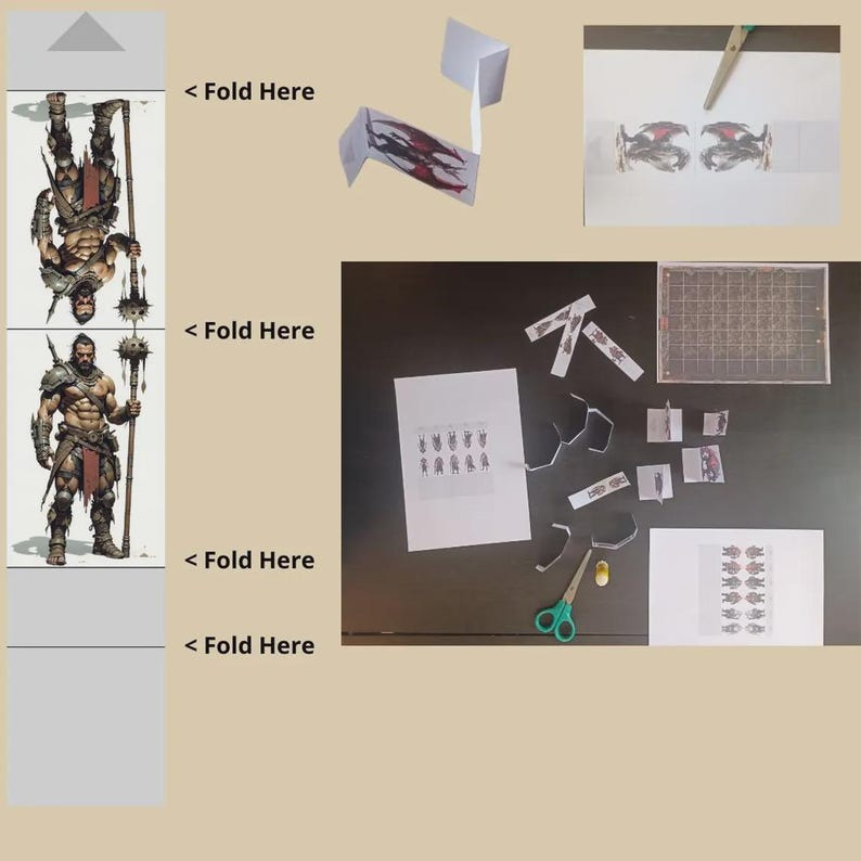 1500 Fantasy Miniatures, Printable Post-apocalyptic Minis, Wasteland ...