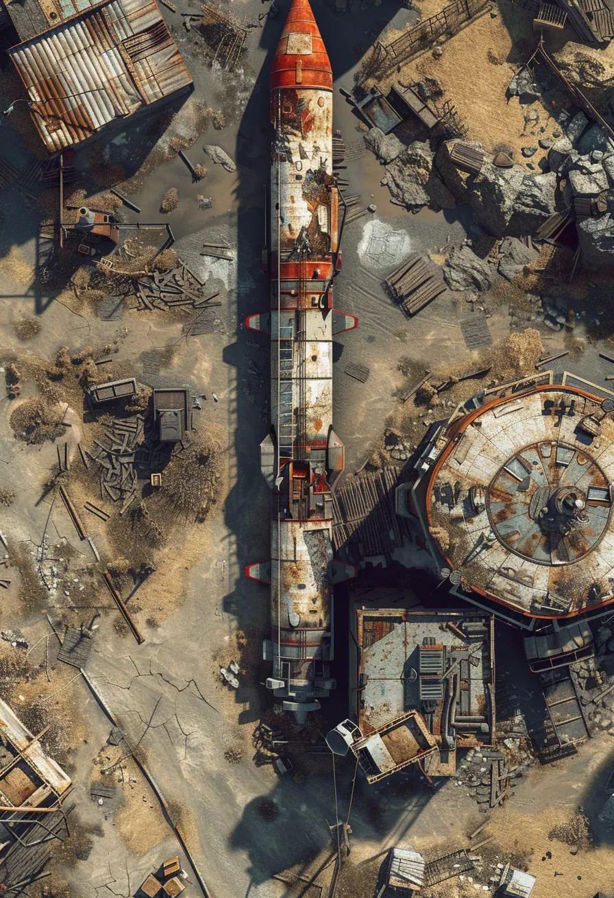 3500 Nuclear Fallout Maps, Post-apocalyptic Battlemaps RPG and ...