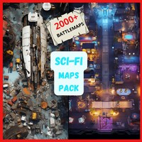 Spaceship Battlemaps, Dnd Maps, Sci-fi, Modern, Gridded Maps, Star Wars ...