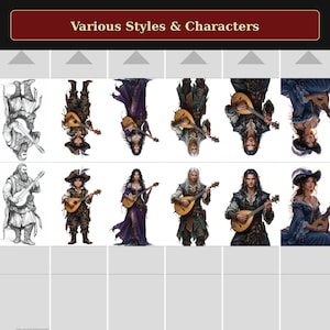 10,000+ Fantasy Miniatures , Printable Paper Minis for Dnd and ...