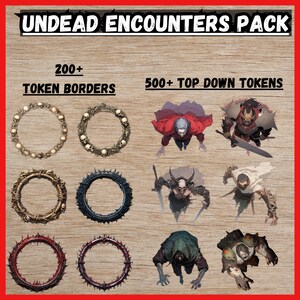 Undead Encounters RPG Pack: Create Your Perfect One-shot Adventure RPG ...