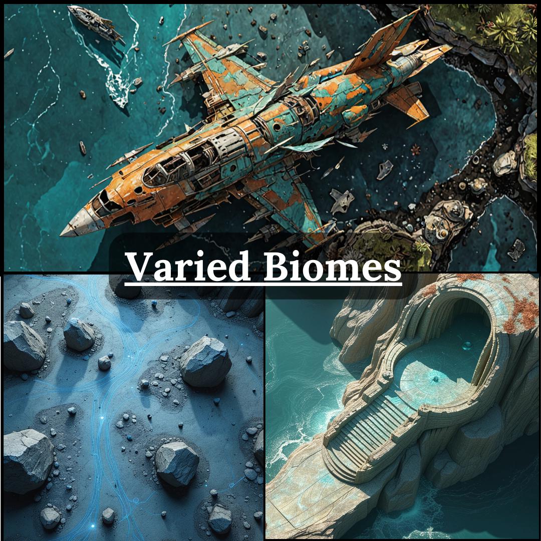 Sci-fi Battlemaps 5000 Maps Bundle for Vtt Rpg Foundry Roll20 RPG ...