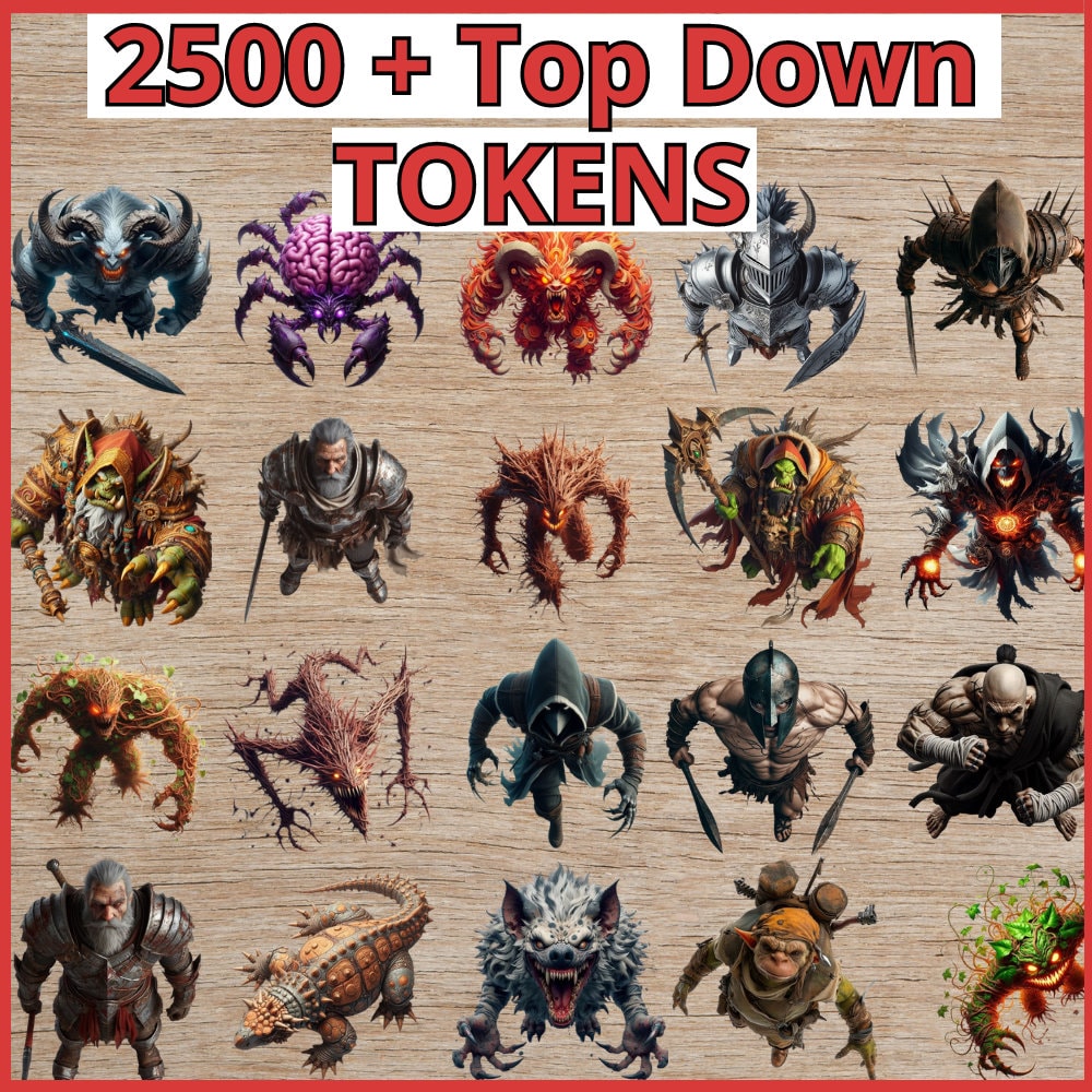 160,000 Role Playing Game Maps and Tokens Bundle: Medfan Fantasy, Sci ...