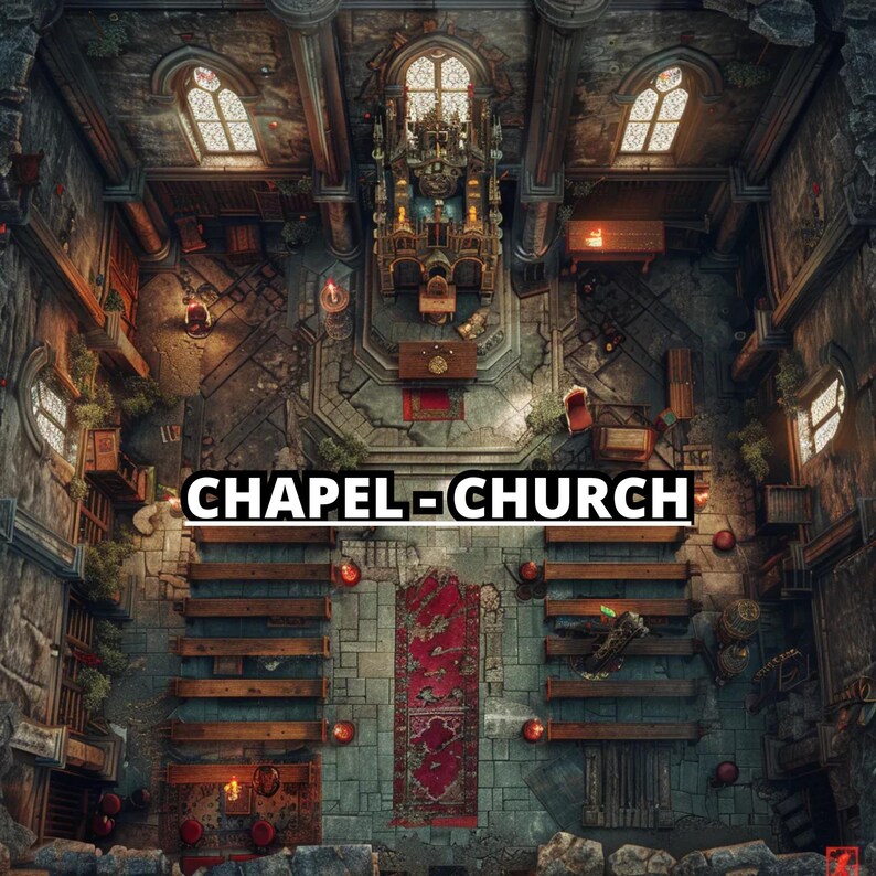 500+ Chapel and Church RPG Battlemaps Fantasy Map Rpg Fantasy Battlemap ...
