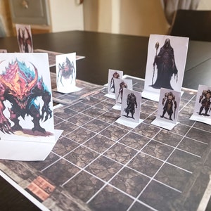 7000 RPG Easily Printable Tabletop Miniatures Printable Tokens Dnd Mini ...