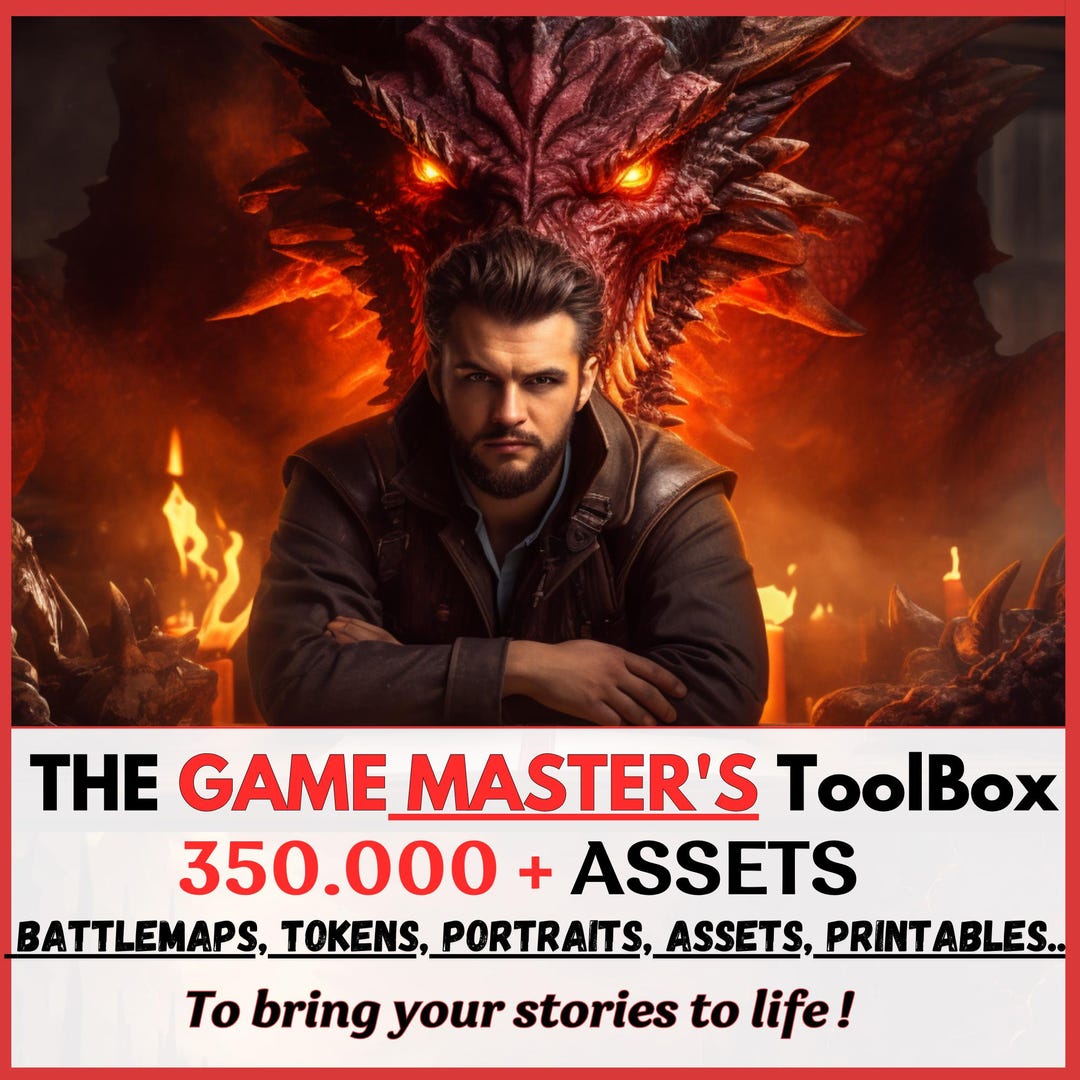 Ultimate Dungeon Master Toolbox for Dnd and Various Other RPG Games ...