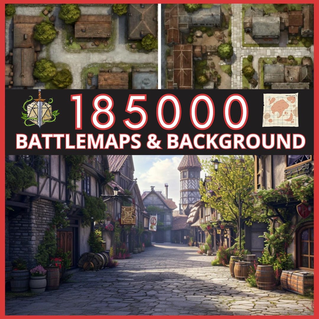 185000 Battlemaps Dnd Maps and Dnd Backdrop Images, Good Dnd Gift for ...