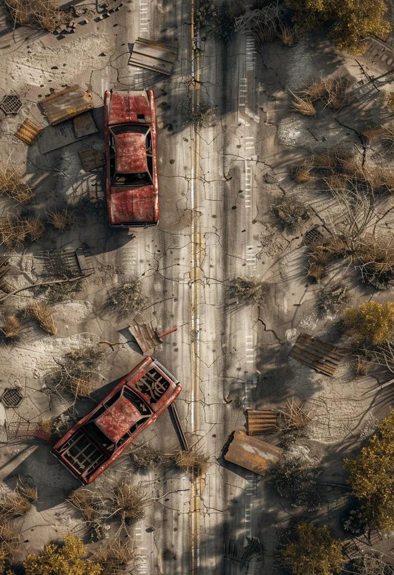 3500 Nuclear Fallout Maps, Post-apocalyptic Battlemaps RPG and ...