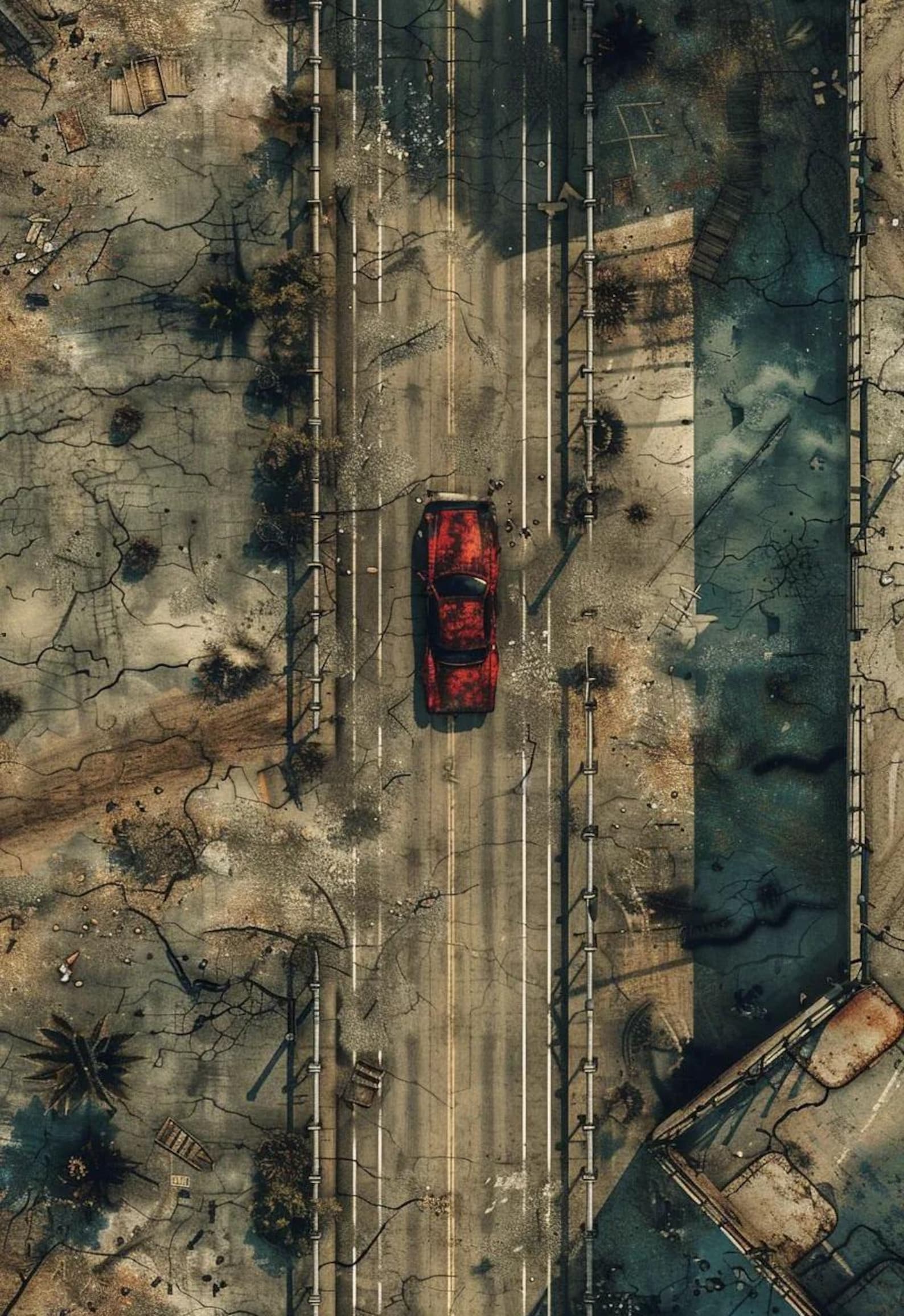 3500 Nuclear Fallout Maps, Post-apocalyptic Battlemaps RPG and ...