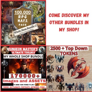 1000 Arctic and Snowy Dnd Maps Bundle Map Rpg Battlemap Dnd Dungeon ...