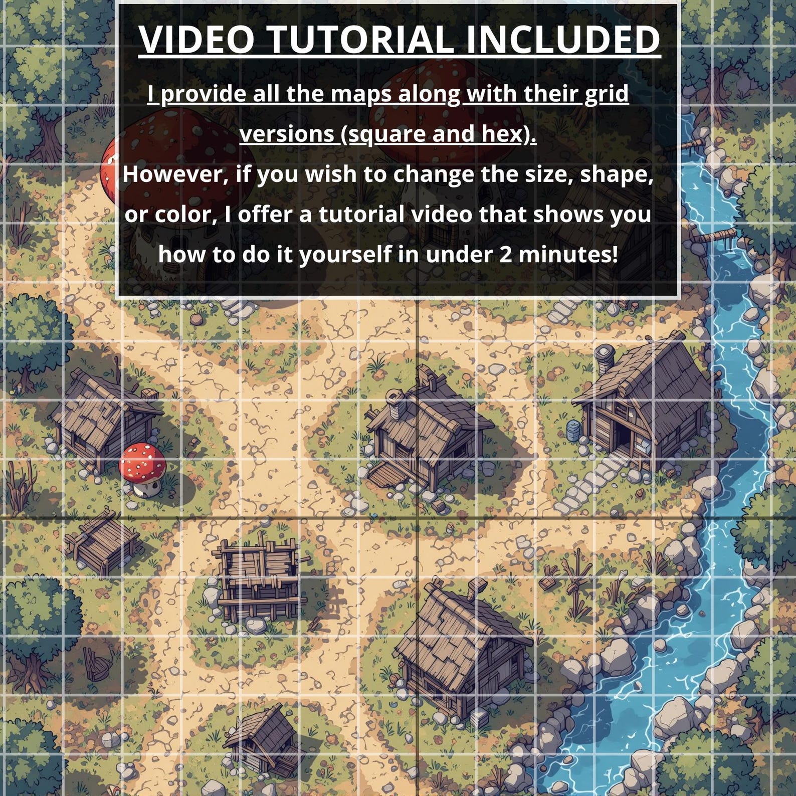 3000+ Fantasy Village and Town Maps , Digital RPG Maps for Foundry and ...