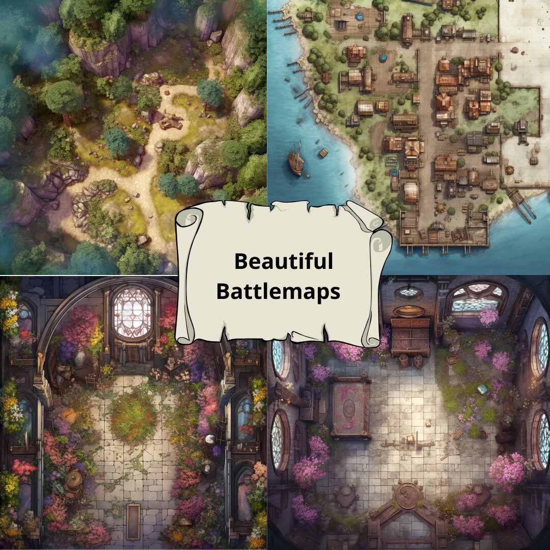 Dnd Castle Map Dnd Battle Map Battlemap Dungeons and - Etsy UK