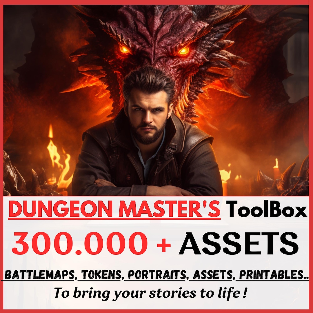 Dungeon Master's Toolkit Dnd Maps dungeon Master Gift Dnd Accessories ...