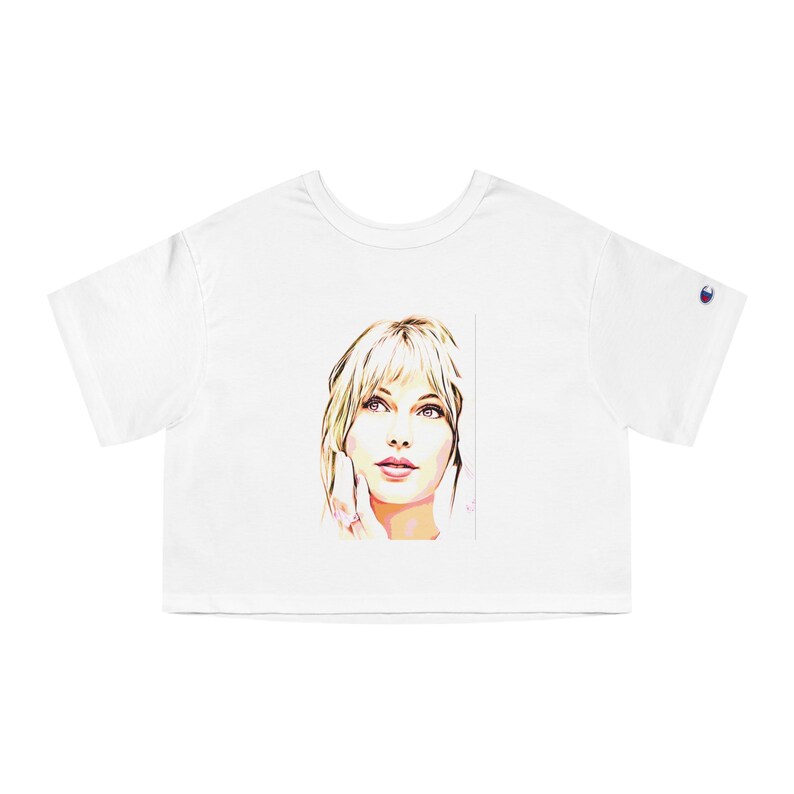 Taylor Swift Cropped Top T-shirt Swifty Fans - Etsy