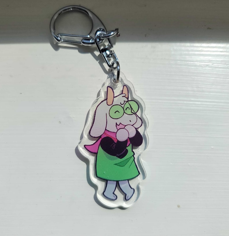 Deltarune Keychains (kris, Susie, Ralsei, Noelle) - Etsy