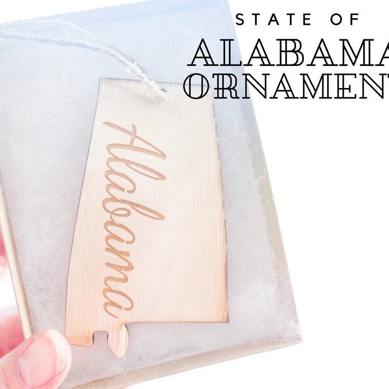 Alabama Ornaments - Etsy