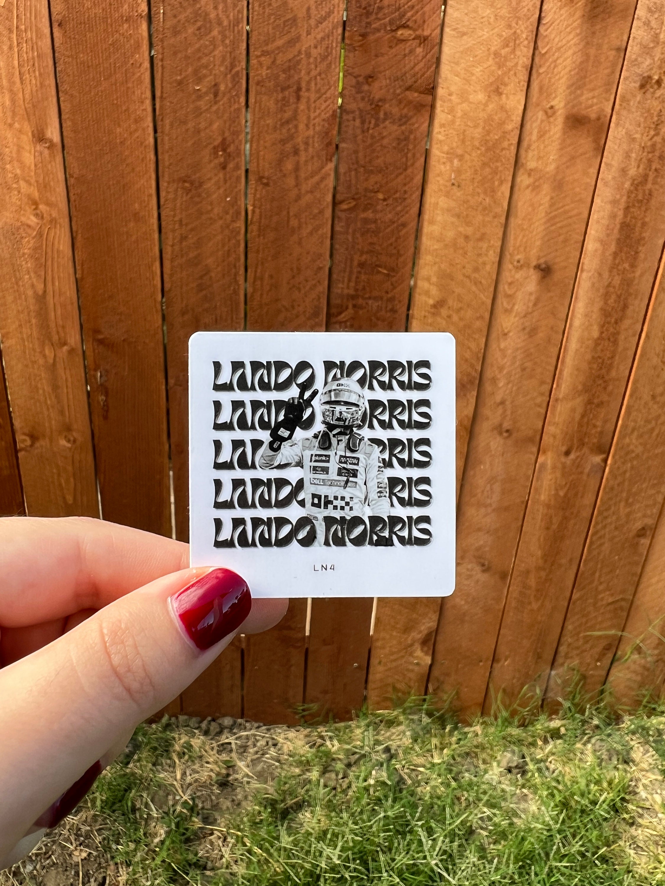Lando Norris Sticker - Etsy