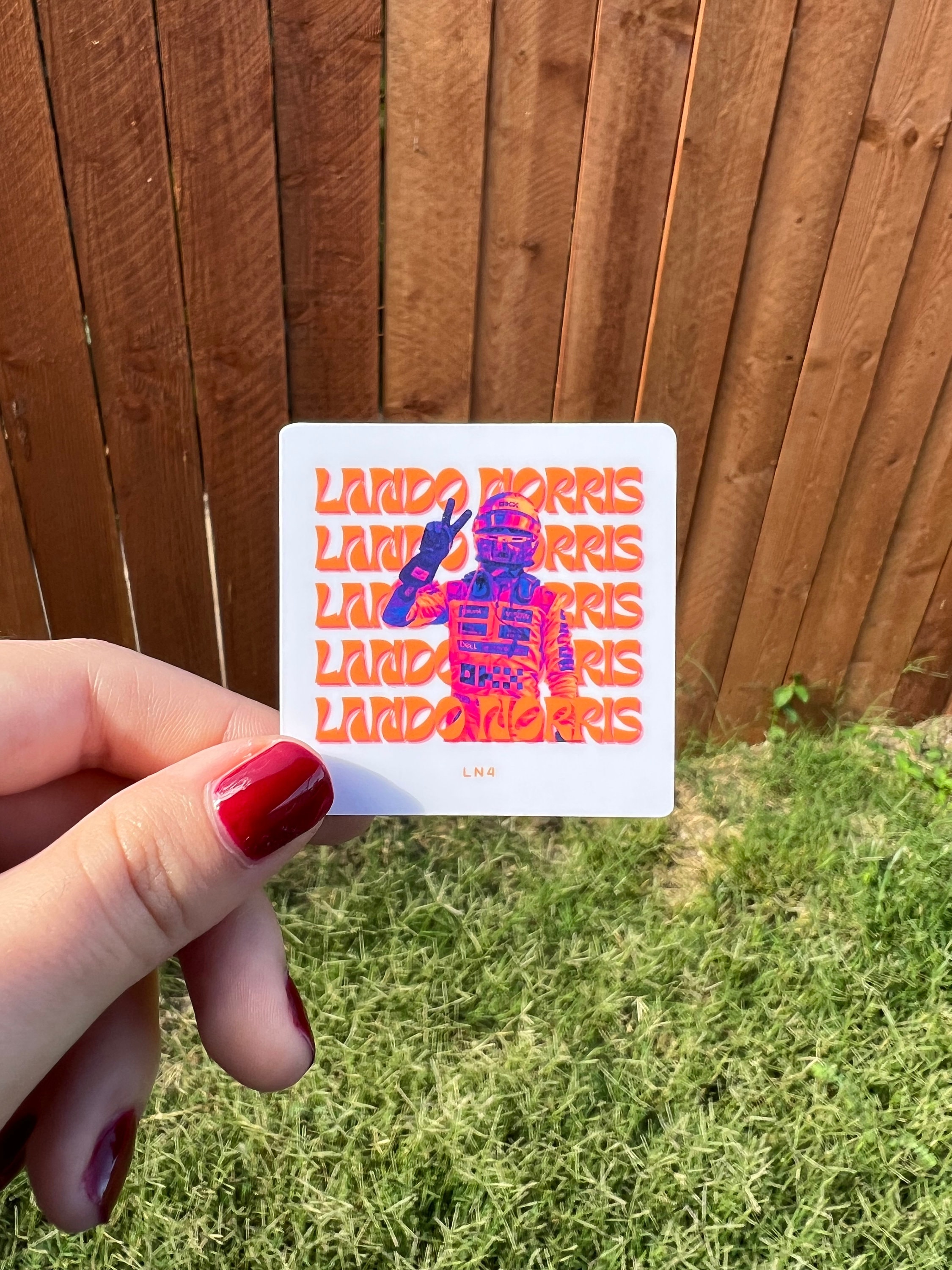 Lando Norris Sticker - Etsy