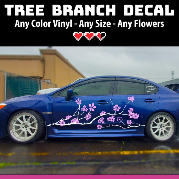 Branch Decal - Etsy