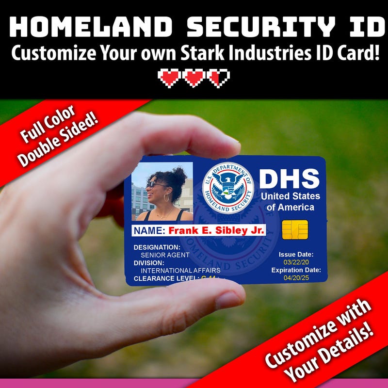 Prop Id Badge - Etsy