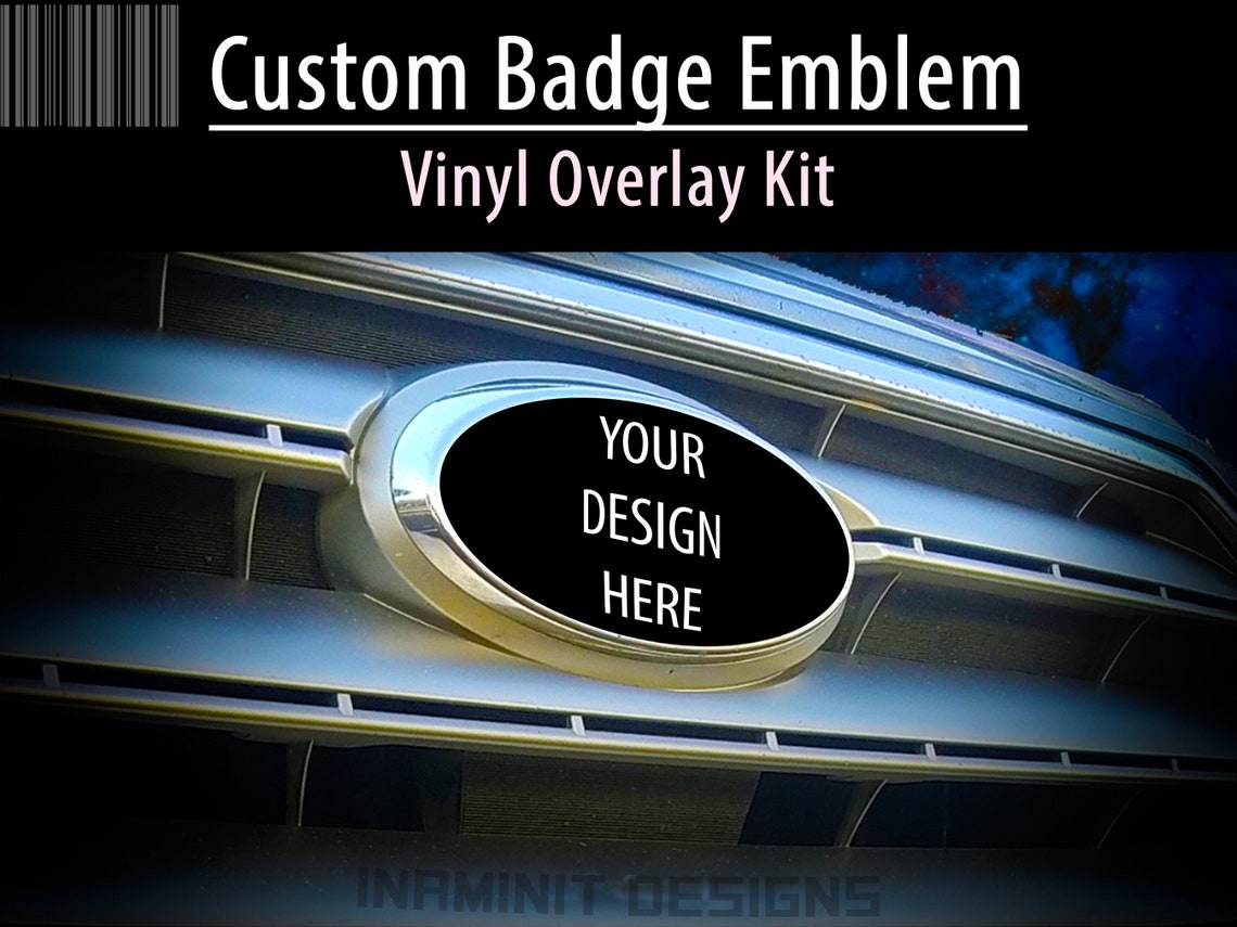 Vehicle Emblem Overlay Kit for Car Truck - Etsy