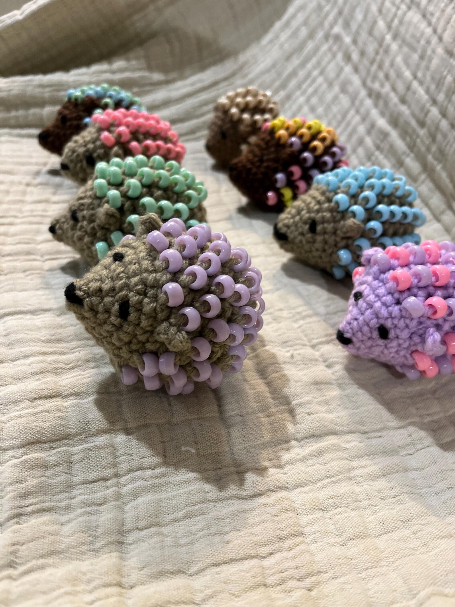 Hedgehog Beaded Fidget - Etsy