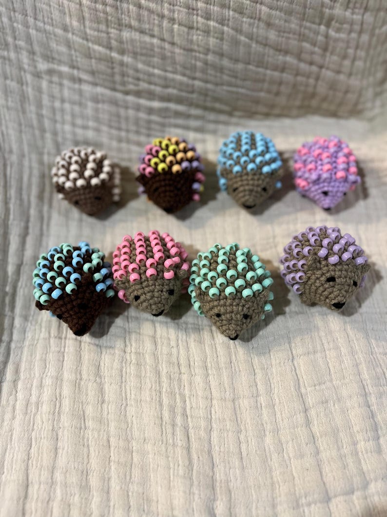Hedgehog Beaded Fidget - Etsy