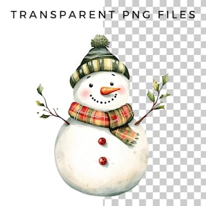 Cute Christmas Snow Globe Clipart Bundle - Snowman Snowglobe Clip Art ...