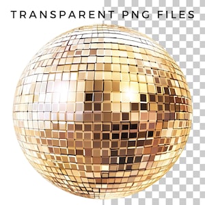 Disco Ball Clipart PNG - Mirror Ball Clipart Bundle - Transparent Pngs ...