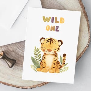 Cute Jungle Animal Clipart Bundle - Watercolor Clip Art for Commercial ...