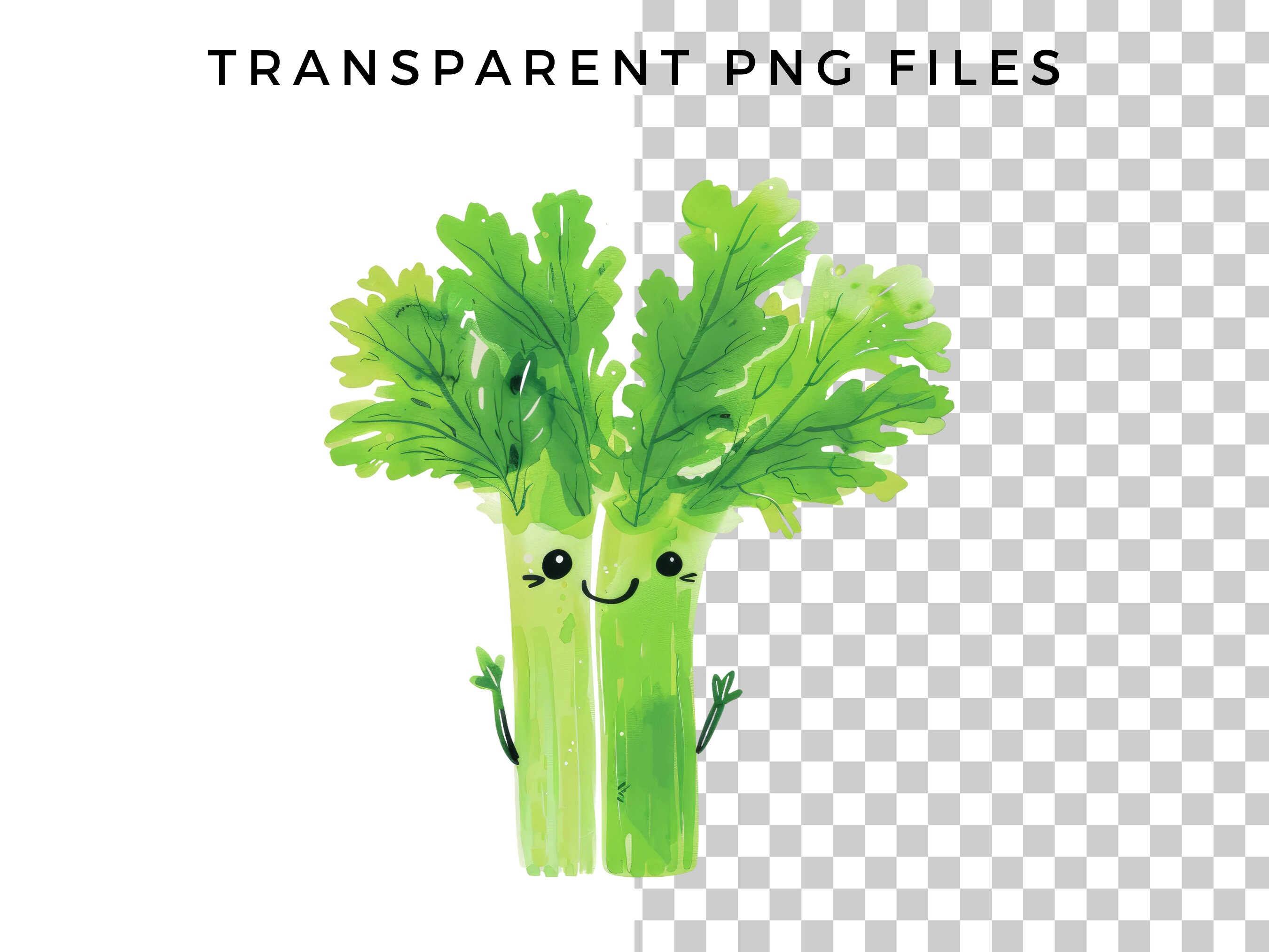 Cute Vegetables Clipart PNG - Watercolour Veggies Clipart Bundle ...