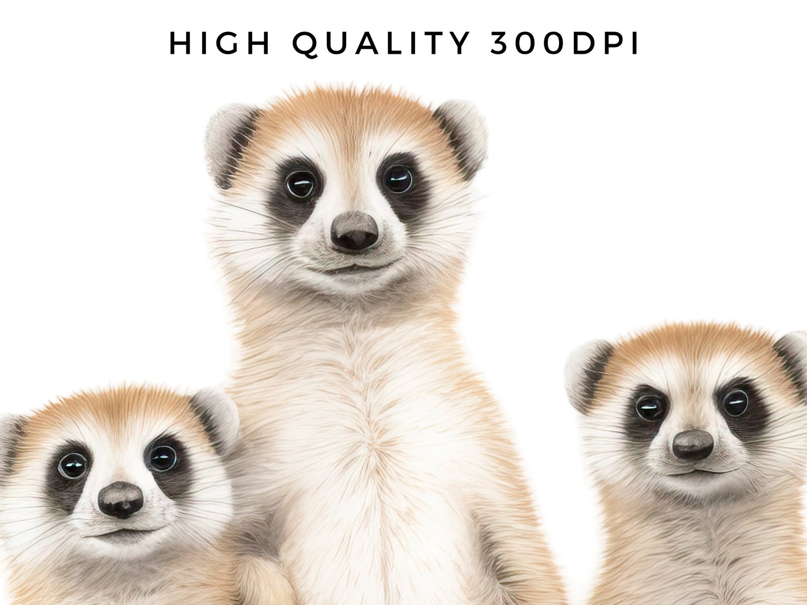 Safari Animals Clipart - Watercolor Clipart for Commercial Use ...