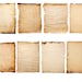 Old Paper With Ripped Edges - Vintage Grunge Paper Textures - Antique ...