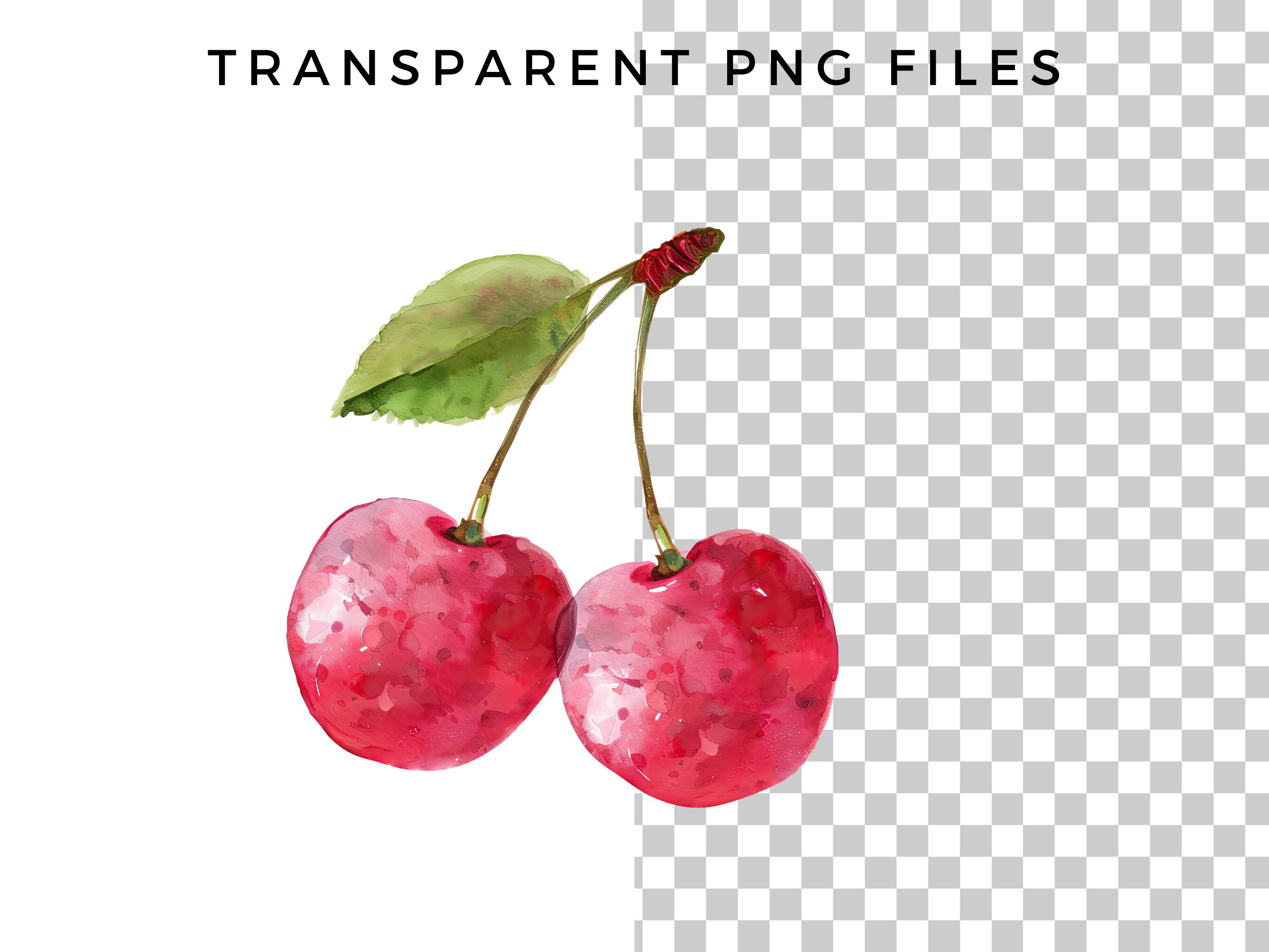 Fruit Clipart PNG - Cute Watercolour Fruits Clipart Bundle ...